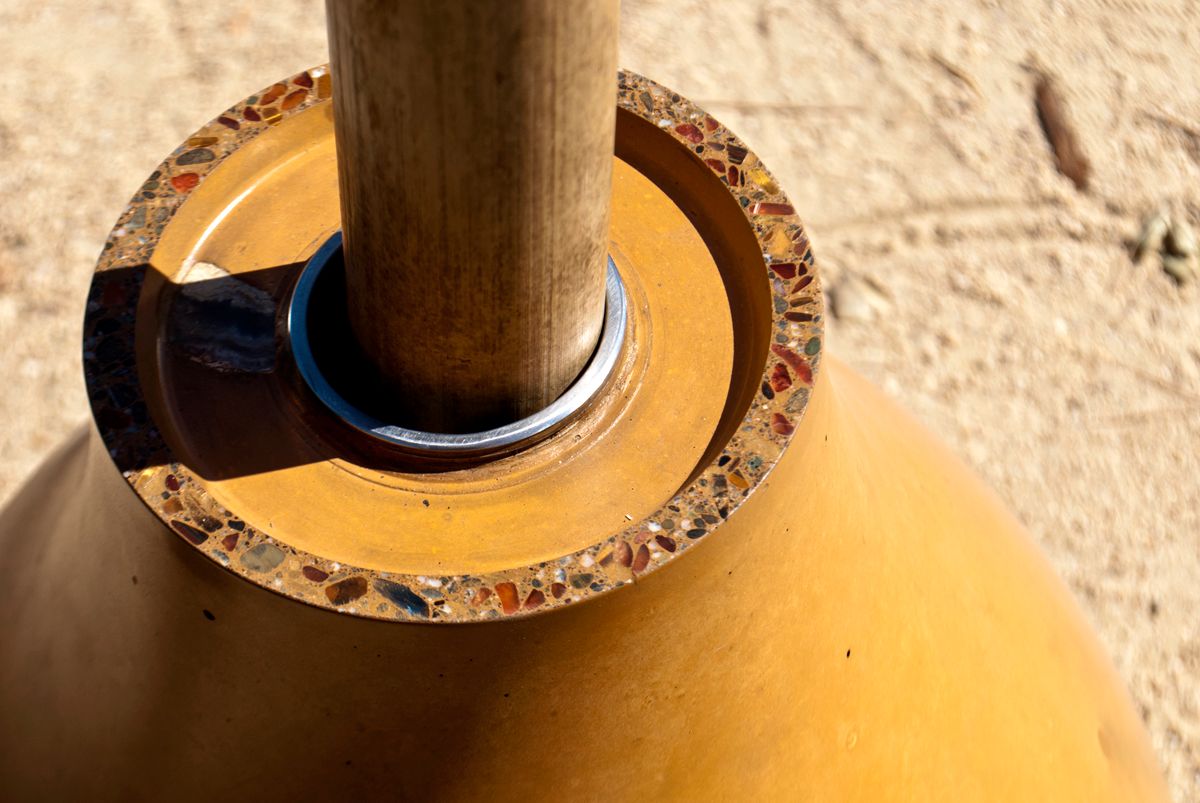 DIY CONCRETE:: Umbrella Base : 4 Steps (with Pictures) - Instructables