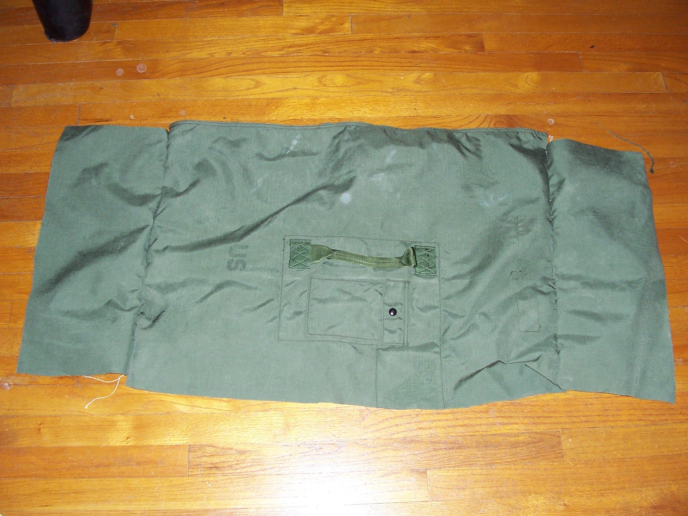How to Make a Pretty Nice Lined Gun Case From an Old Army Dufflebag and ...