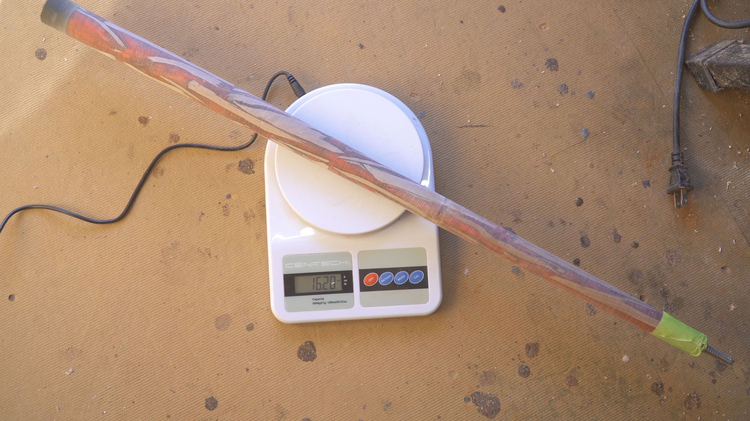 How to Make a Custom Hybrid Epoxy Pool Cue Using a Wood Lathe : 19 ...