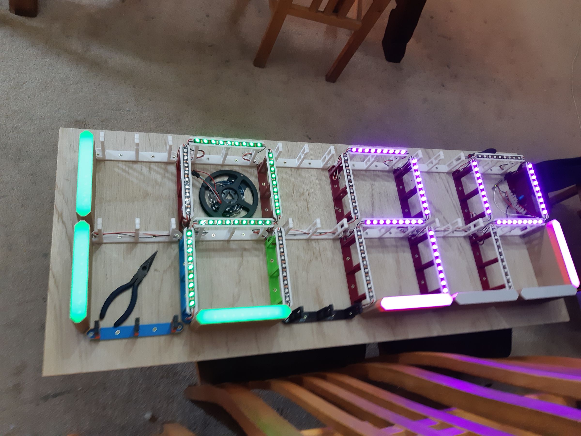 How to Build a Giant Hidden Shelf Edge Clock : 27 Steps (with Pictures ...