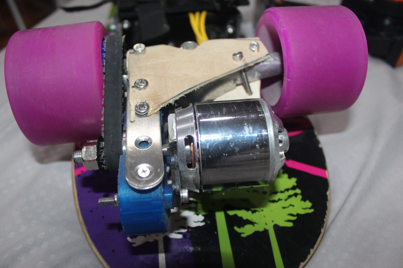 DIY 3D Printed Electric Skateboard With 1500W of Power! : 9 Steps (with ...