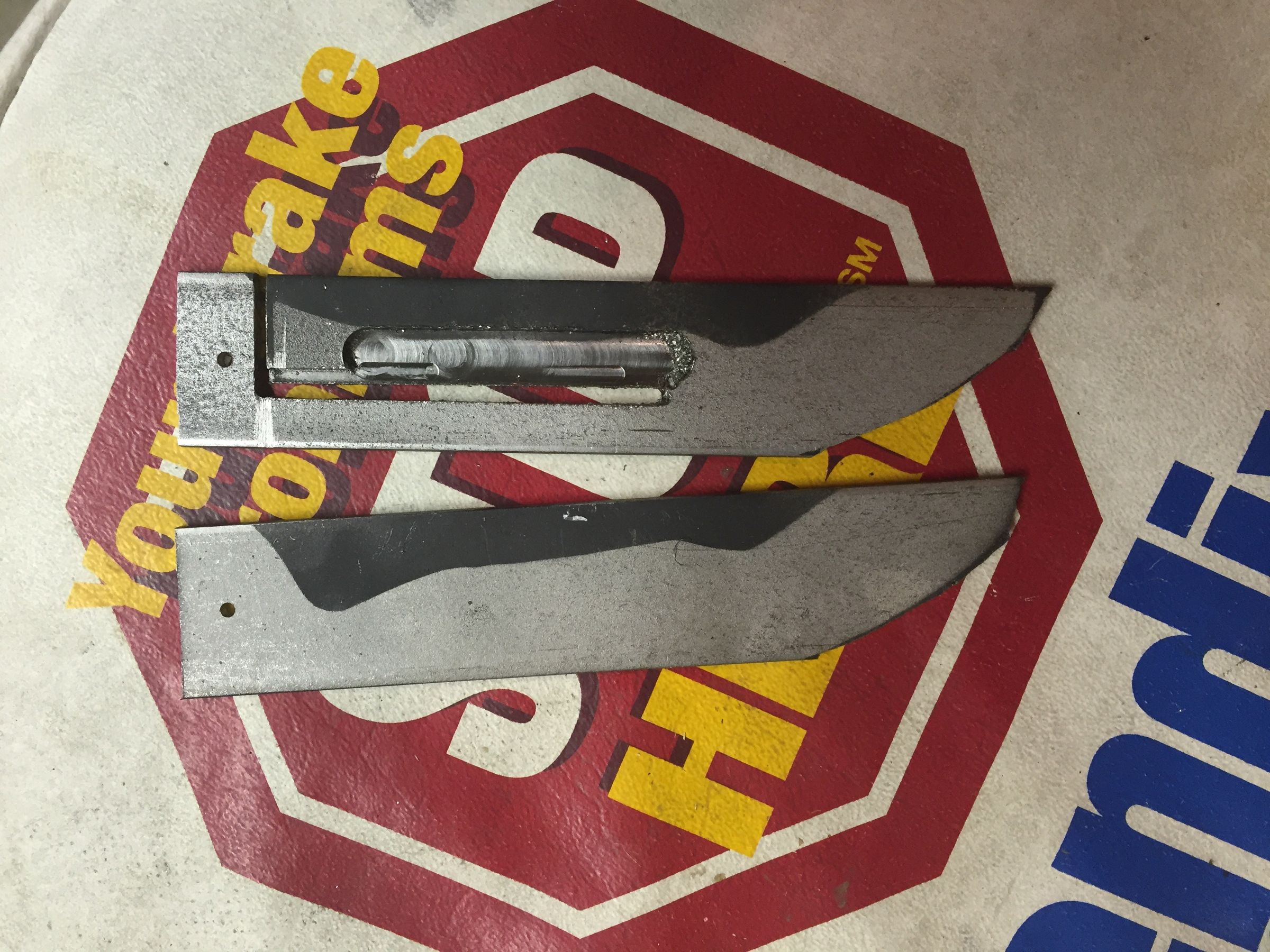 How to Make a Stainless Steel Folding Knife in Two Days : 8 Steps (with ...