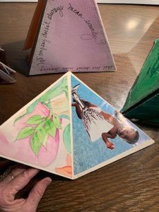 TRIANGLE BOOK From One Sheet of Paper : 7 Steps - Instructables