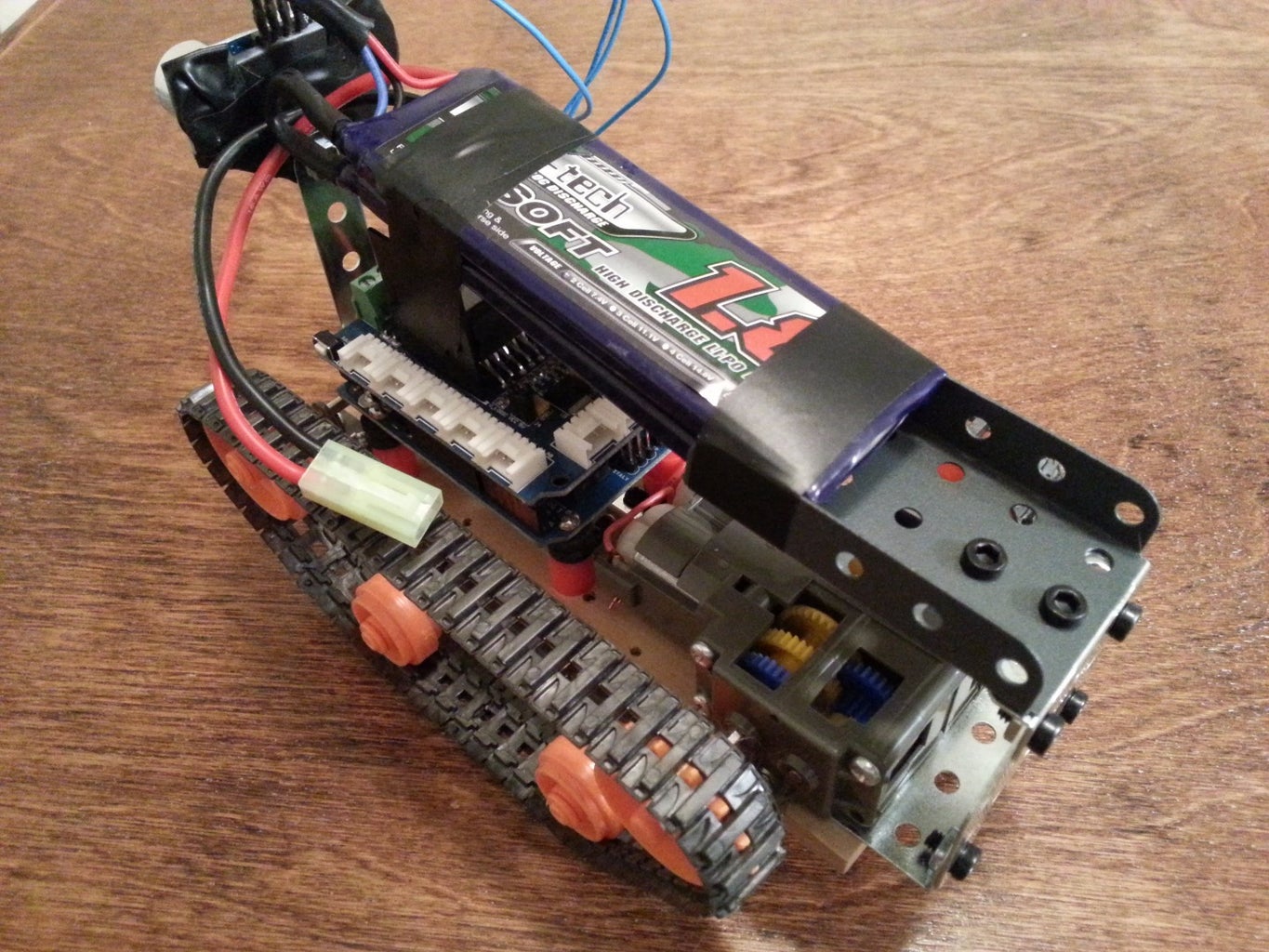 Tracked Arduino Robot 21 Steps With Pictures Instructables