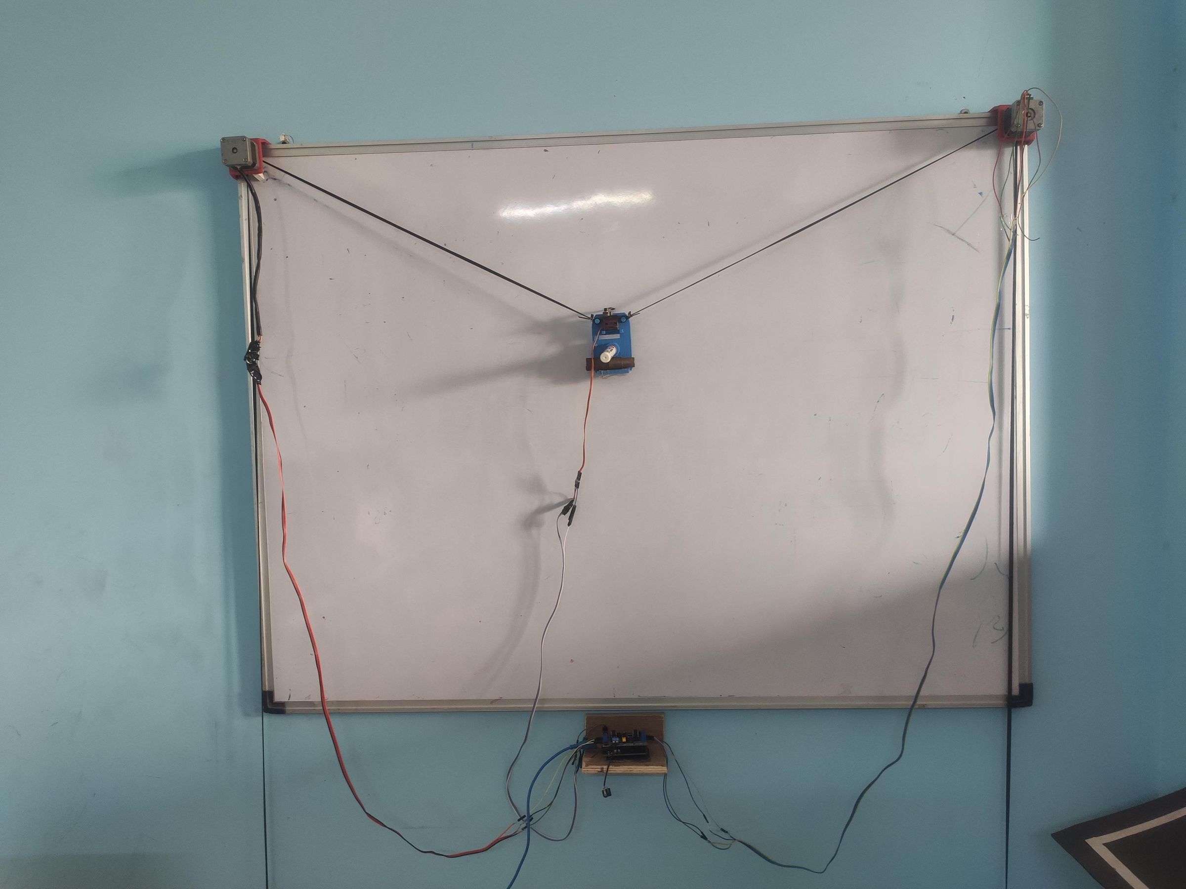 VERTICAL X-Y PLOTTER || DRAWING ROBOT || ARDUINO PLOTTER : 6 Steps ...