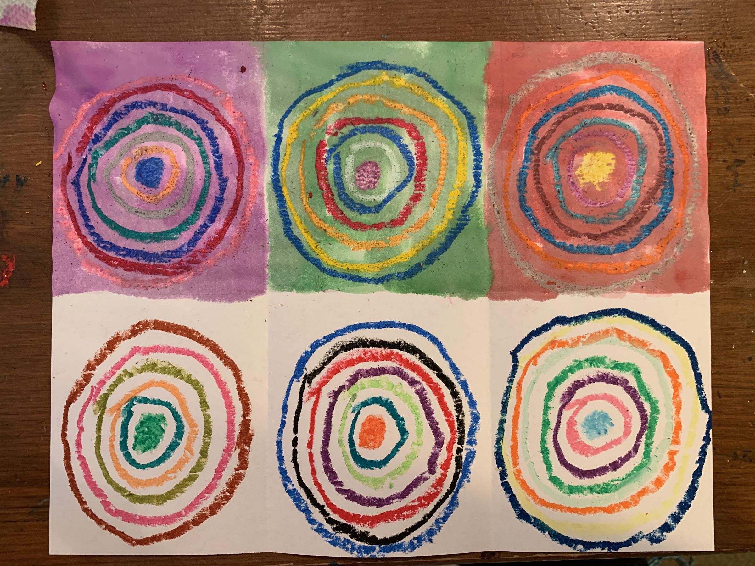 Preschool Art Lesson: Kandinsky's Circles : 6 Steps (with Pictures ...
