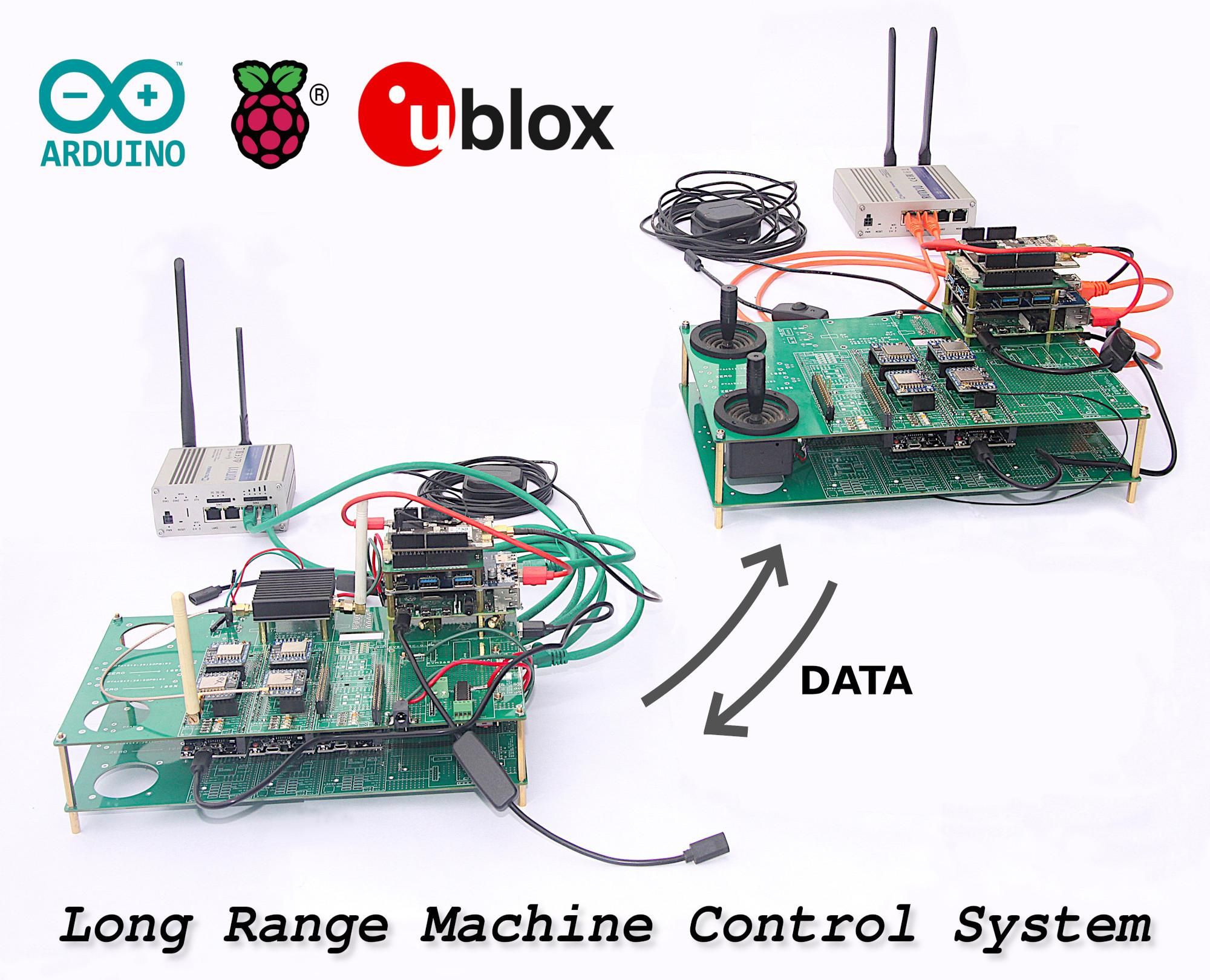 Long Range Machine Control System Using Multiple LoRa Modules : 10 ...