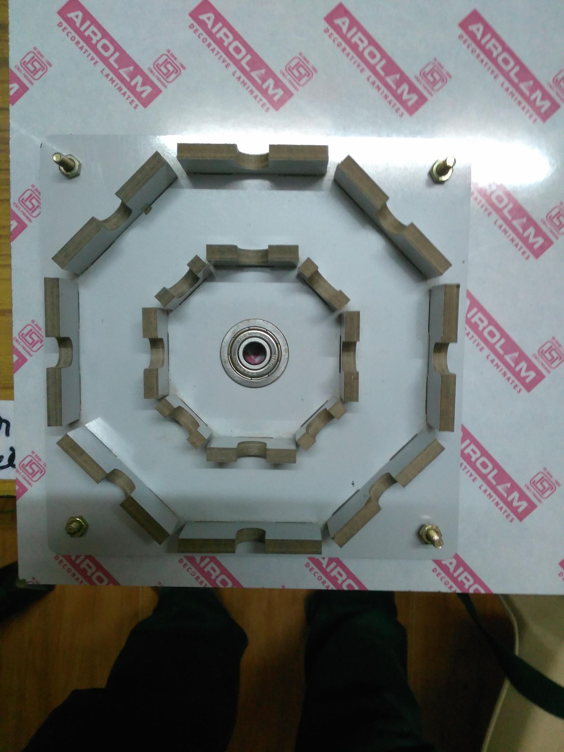 DIY - Self Made STEPPER MOTOR (electromagnetics) : 6 Steps (with ...