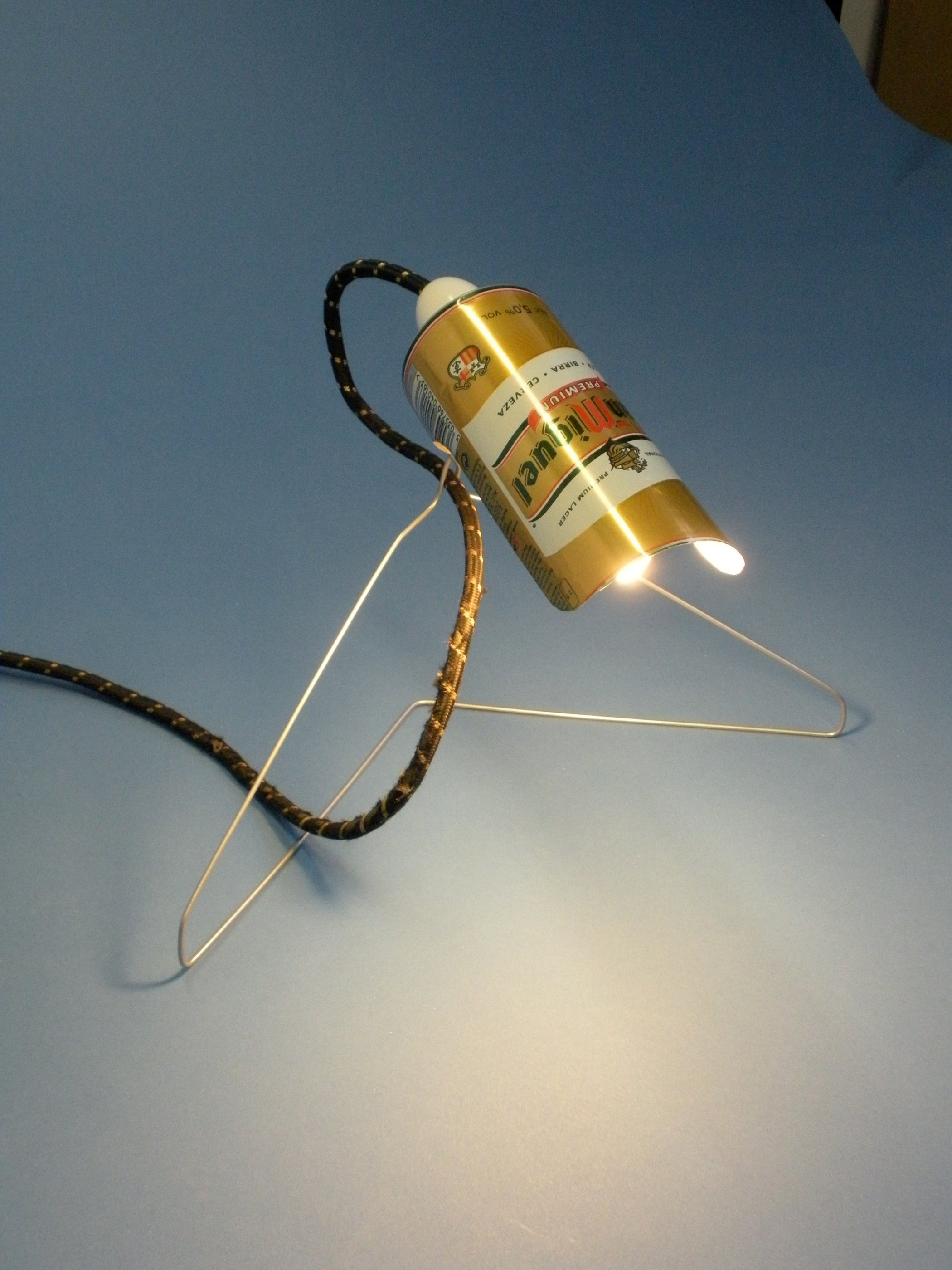 Hanger Lamp 11 Steps with Pictures Instructables hanger-lamp-11-steps-with-pictures-instructables