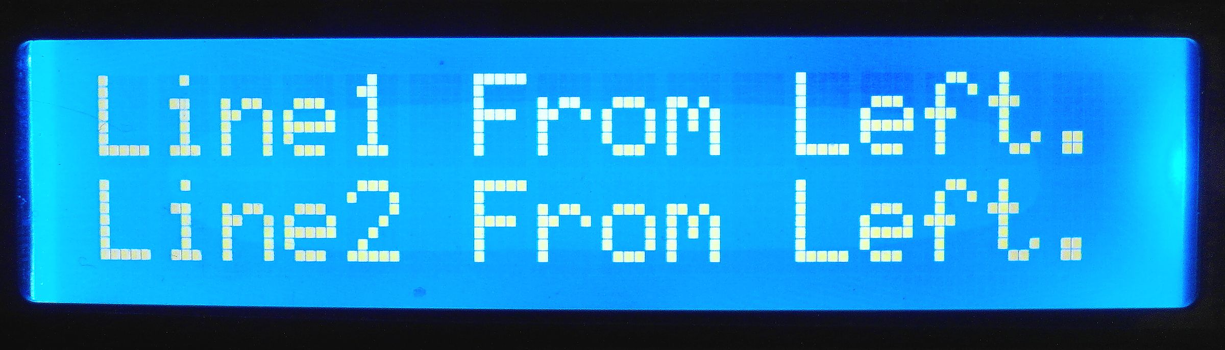 Scroll Single LCD Line : 4 Steps (with Pictures) - Instructables