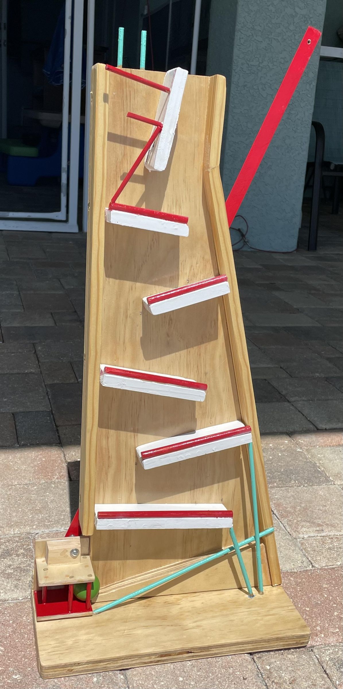 ROLLING BALL TRACK WITH BALL ELEVATOR : 6 Steps (with Pictures ...