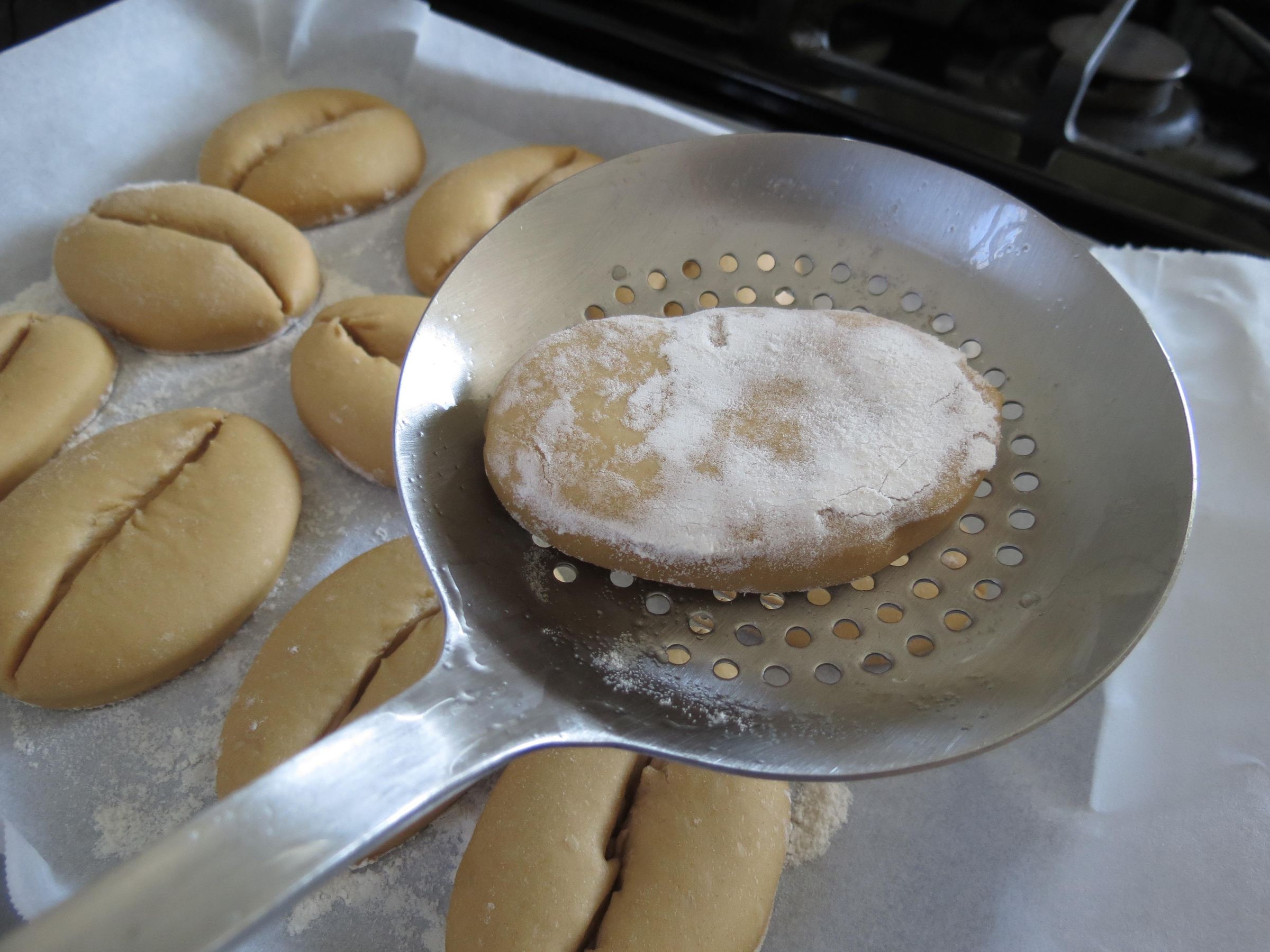 Coffee Bean Donuts (w/ Coffee Cream Filling) : 8 Steps (with Pictures ...