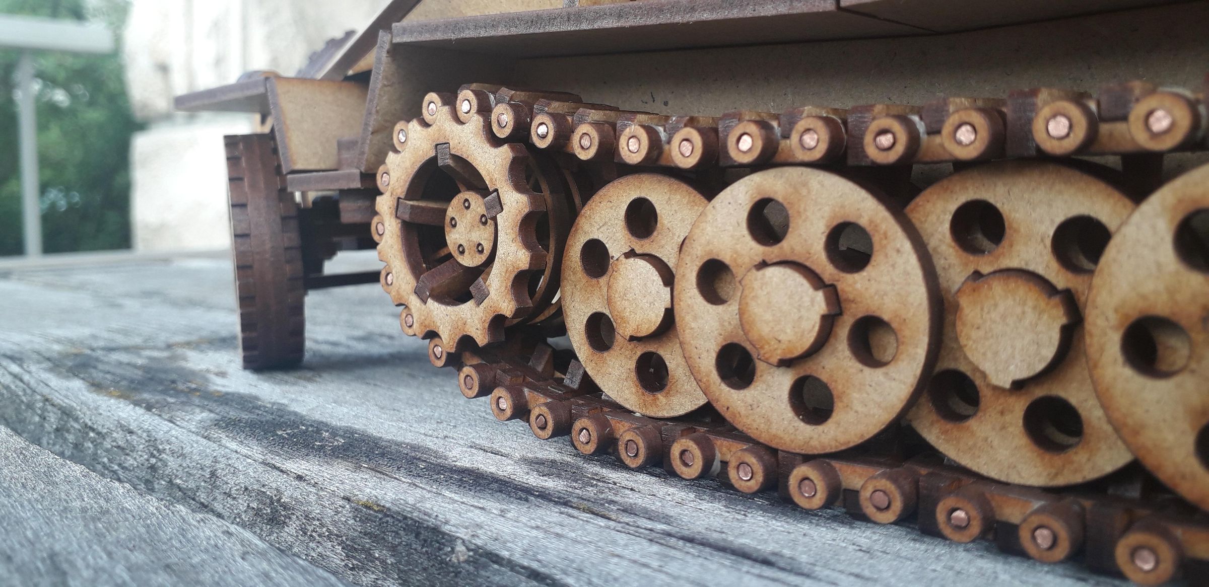 Lasercut RC Halftrack : 60 Steps (with Pictures) - Instructables
