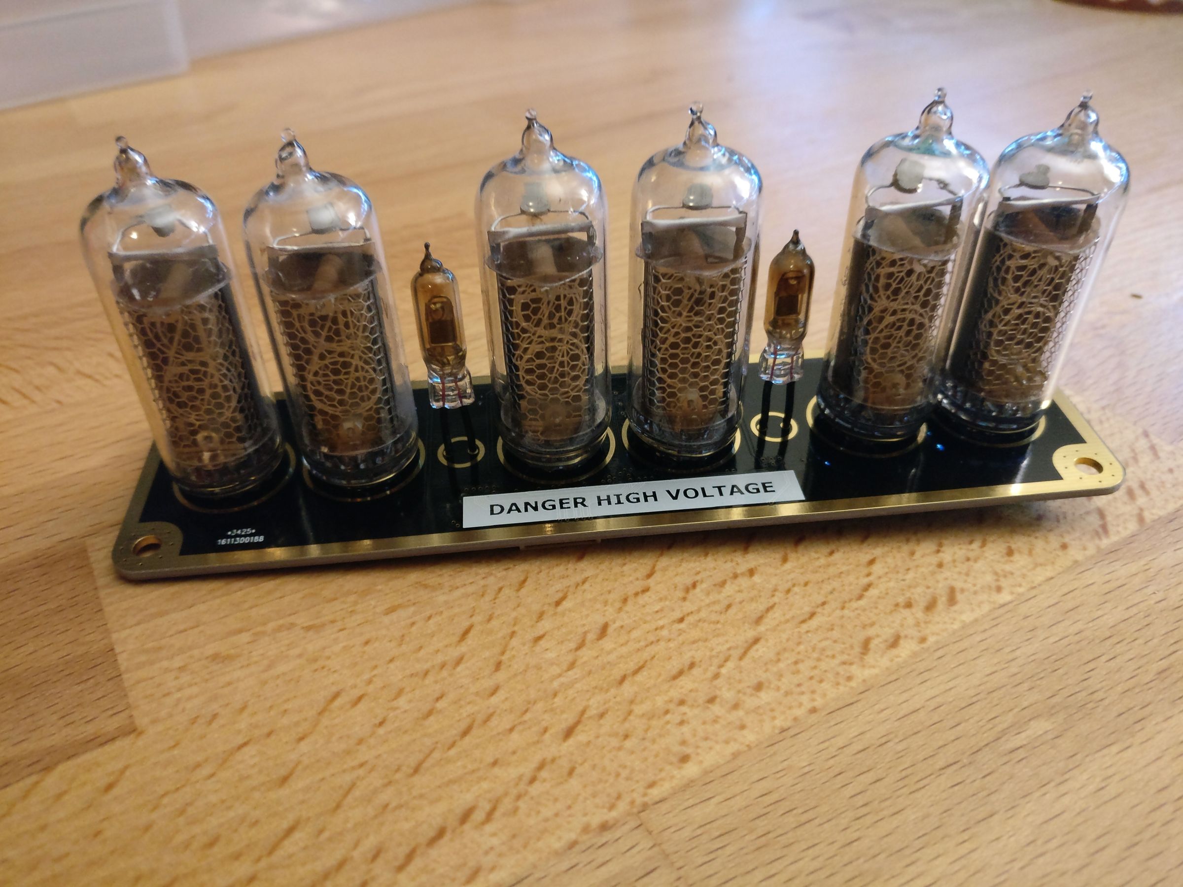 Slimline SMD Bamboo IN-14 Nixie Clock : 10 Steps (with Pictures ...