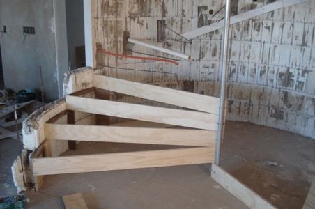 Floating Circular Concrete Staircase : 8 Steps (with Pictures ...