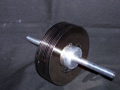Build a 15,000 Rpm Tesla Turbine Using Hard Drive Platters : 9 Steps ...