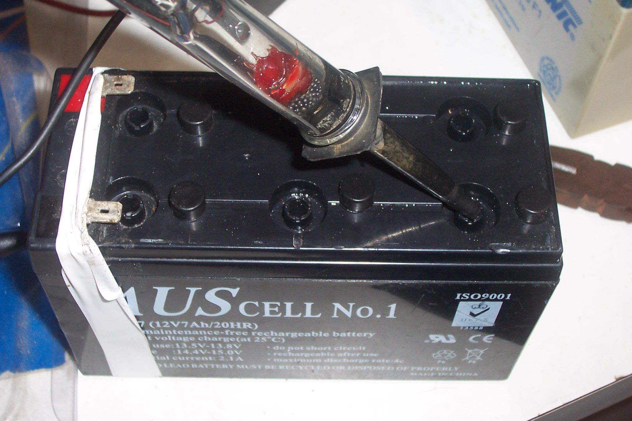 Refilling SLA's (Sealed Lead Acid Battery), Like Refilling a Car ...