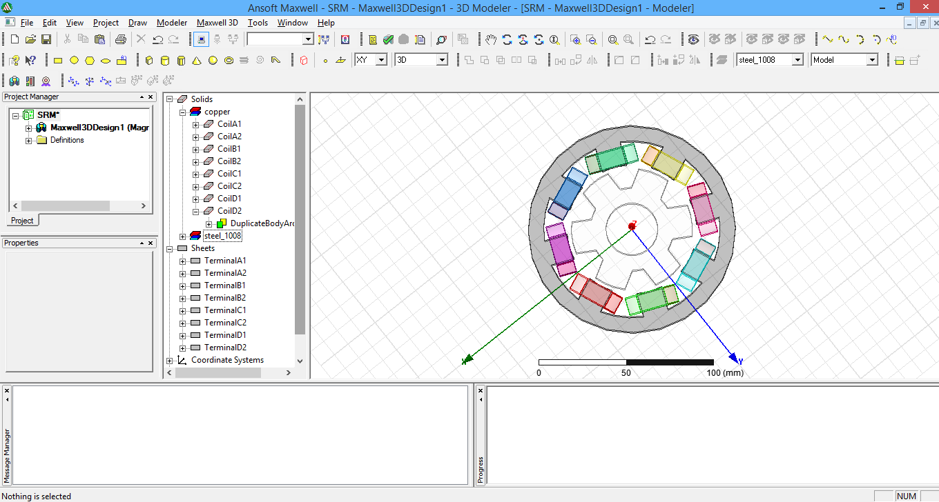 Switched Reluctance Motor Design Using Ansys Maxwell : 6 Steps - Instructables