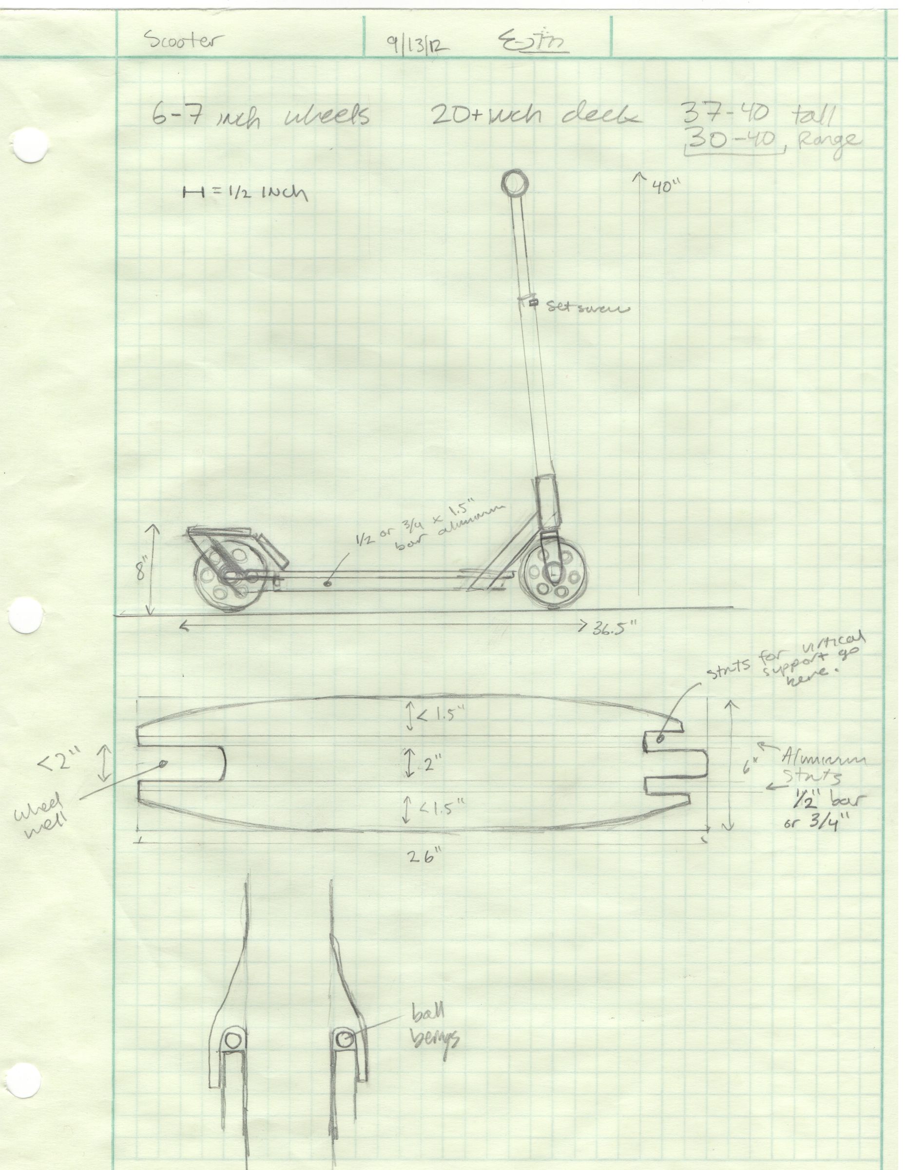 Make a Scooter From Scratch : 11 Steps (with Pictures) - Instructables