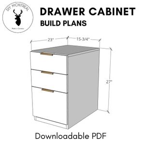 Office Drawer Cabinet : 7 Steps (with Pictures) - Instructables