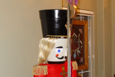 Build a 7 Foot Nutcracker From Flower Pots : 13 Steps (with Pictures ...