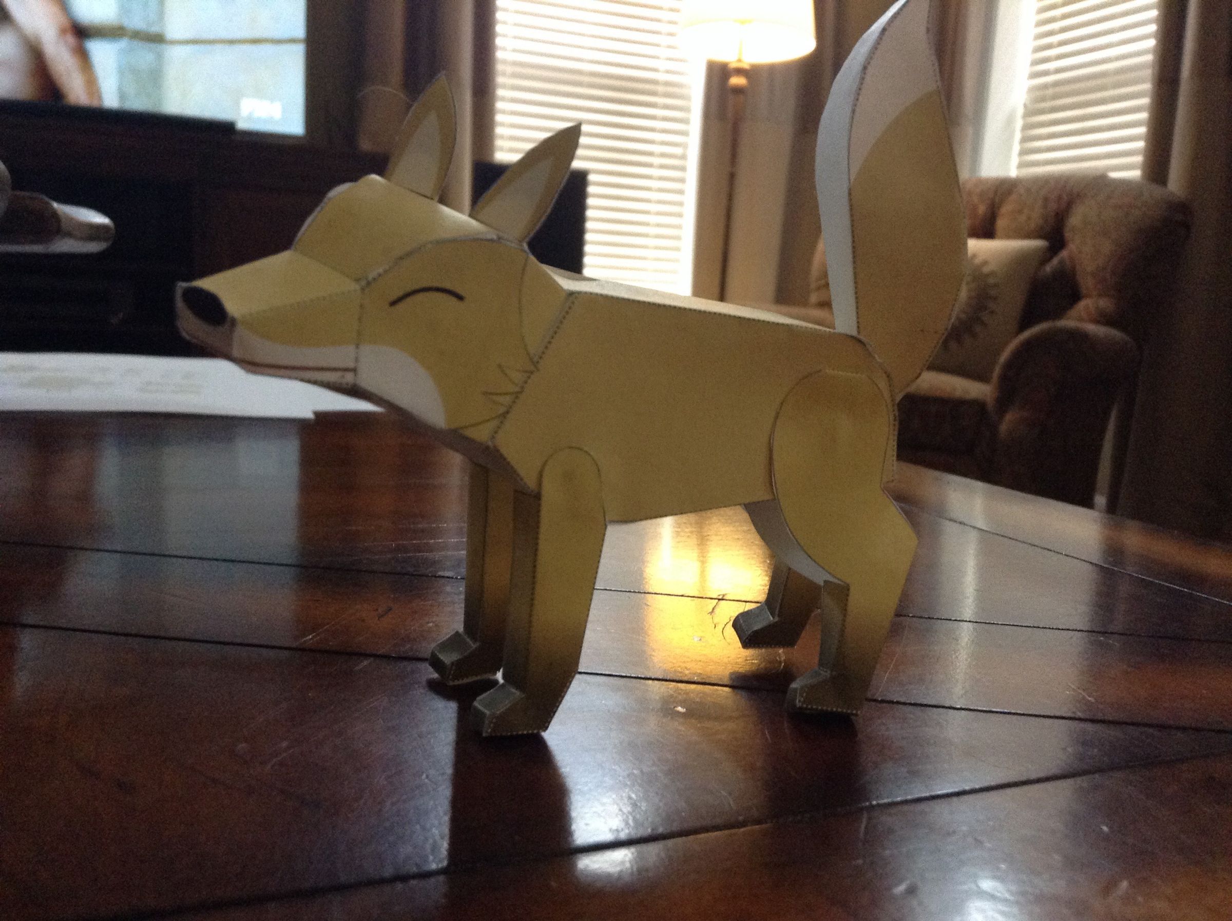 Diy Papercraft Fox : 9 Steps - Instructables