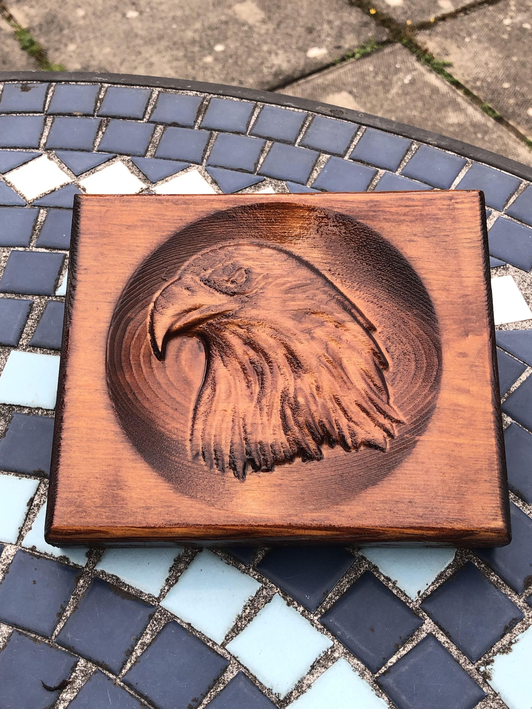 VCarve Eagles Head 3D First Attempt : 5 Steps (with Pictures ...