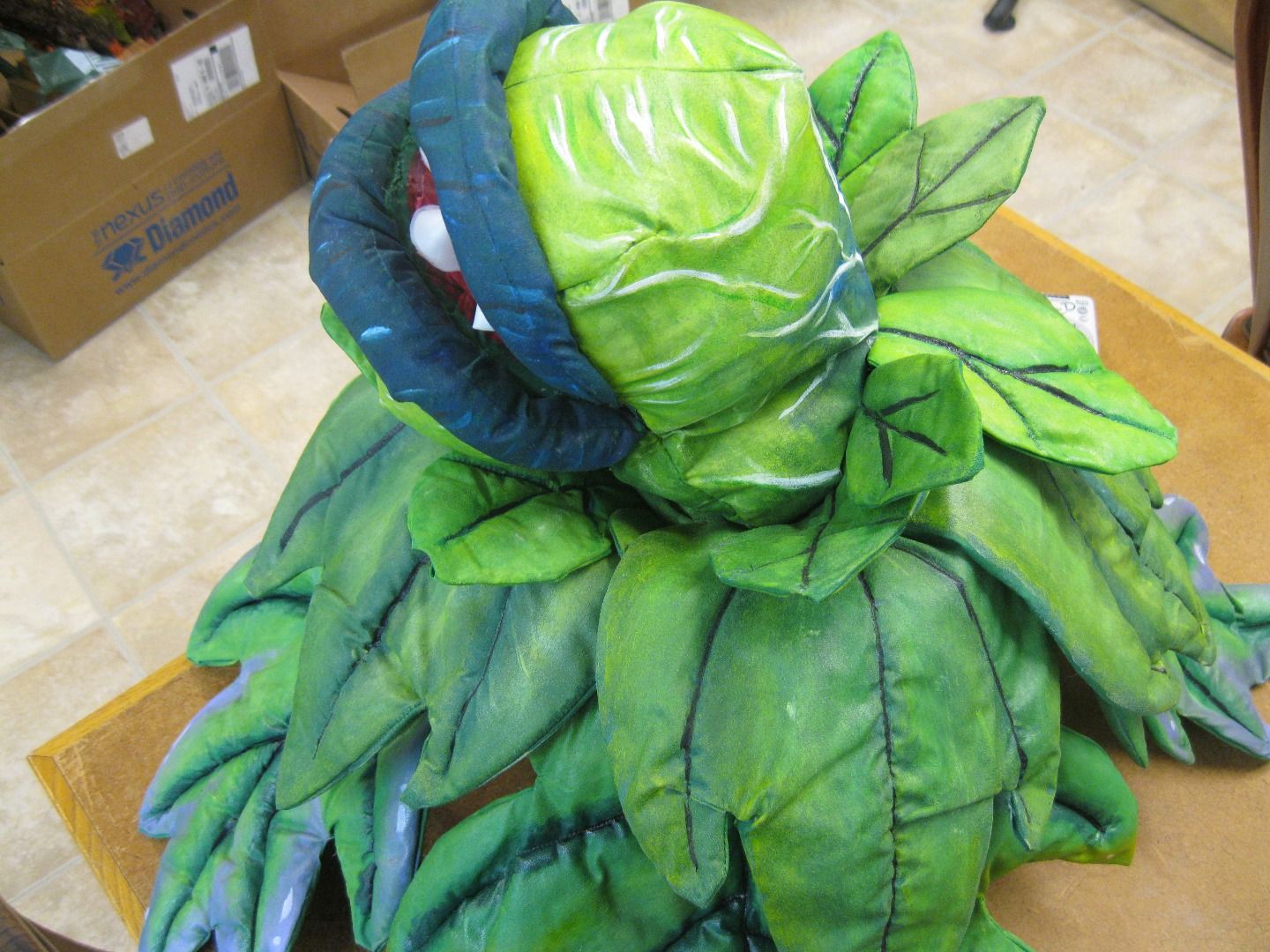 Audrey II Hand Puppet Little Shop of Horrors Halloween Prop : 3 Steps ...
