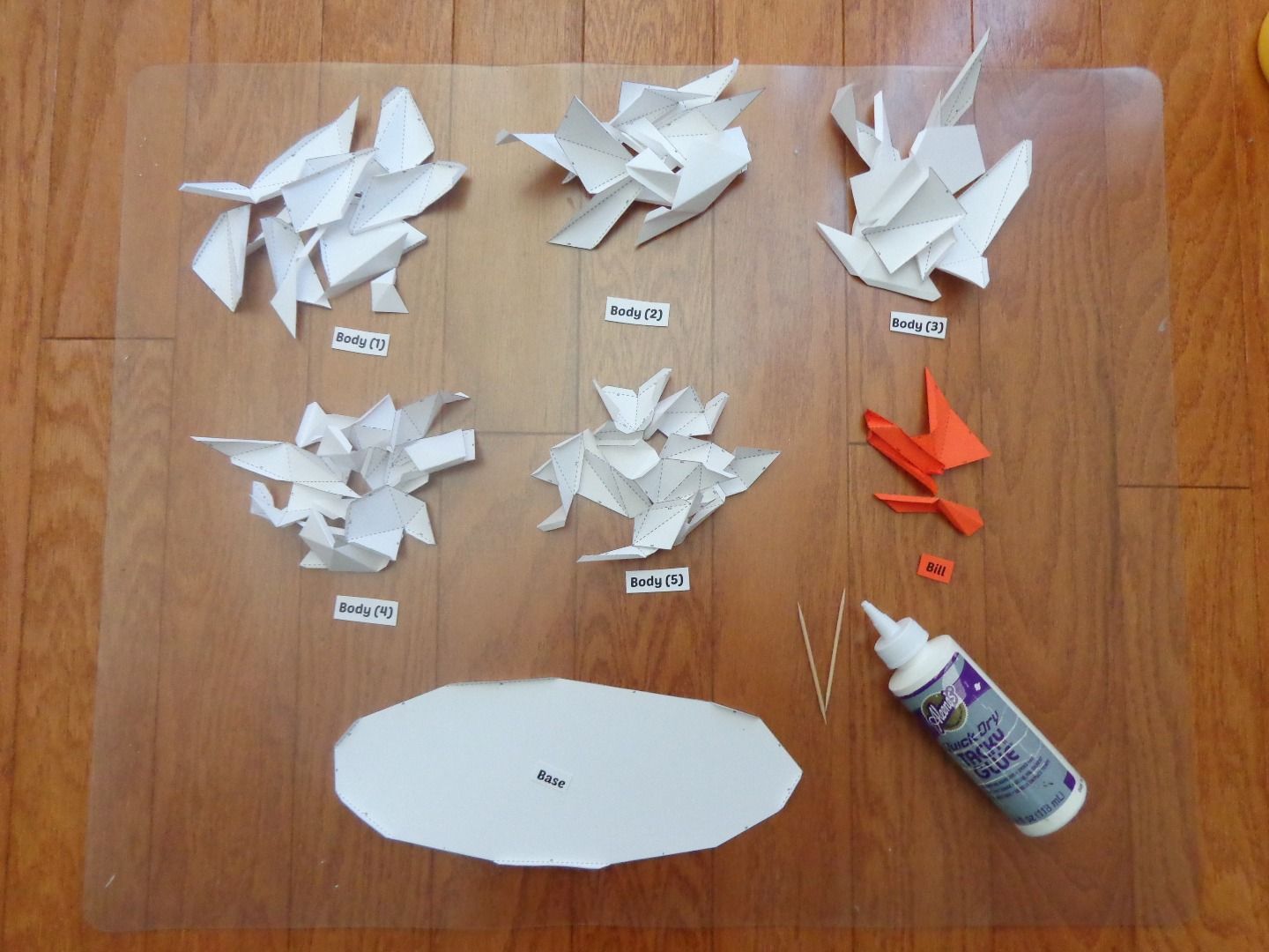 3D Duck Papercraft Model : 13 Steps - Instructables