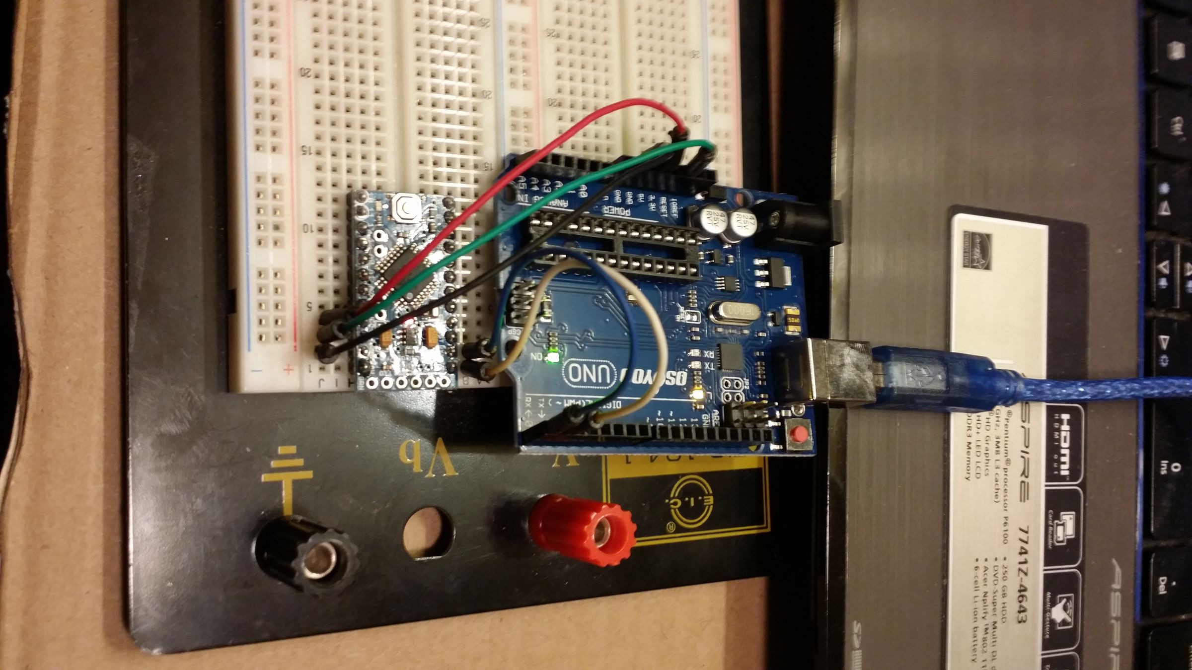 Uploading Sketch to Arduino Pro Mini Using Arduino UNO : 6 Steps ...