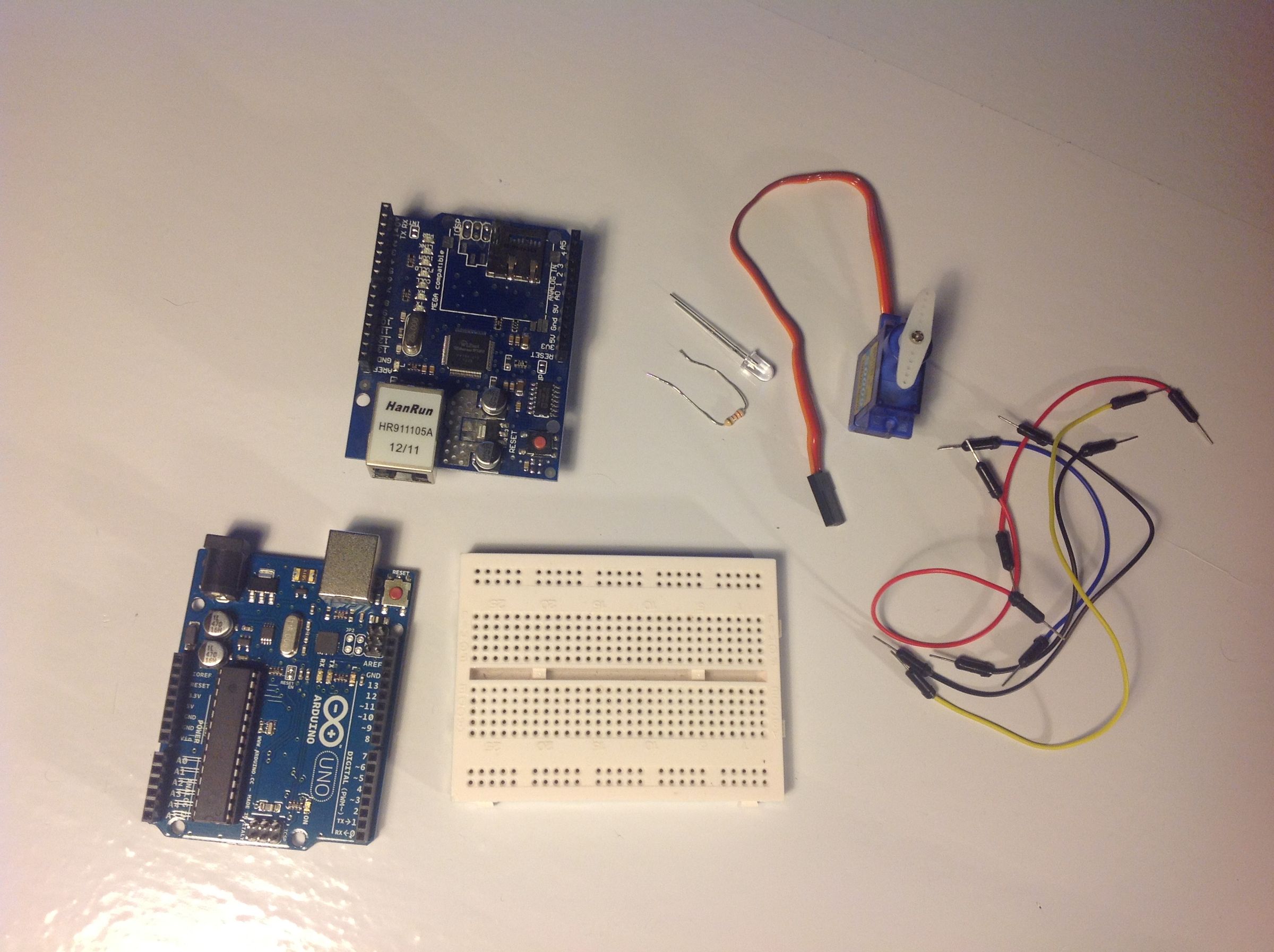 Arduino Webserver Control Lights, Relays, Servos, Etc... : 4 Steps ...