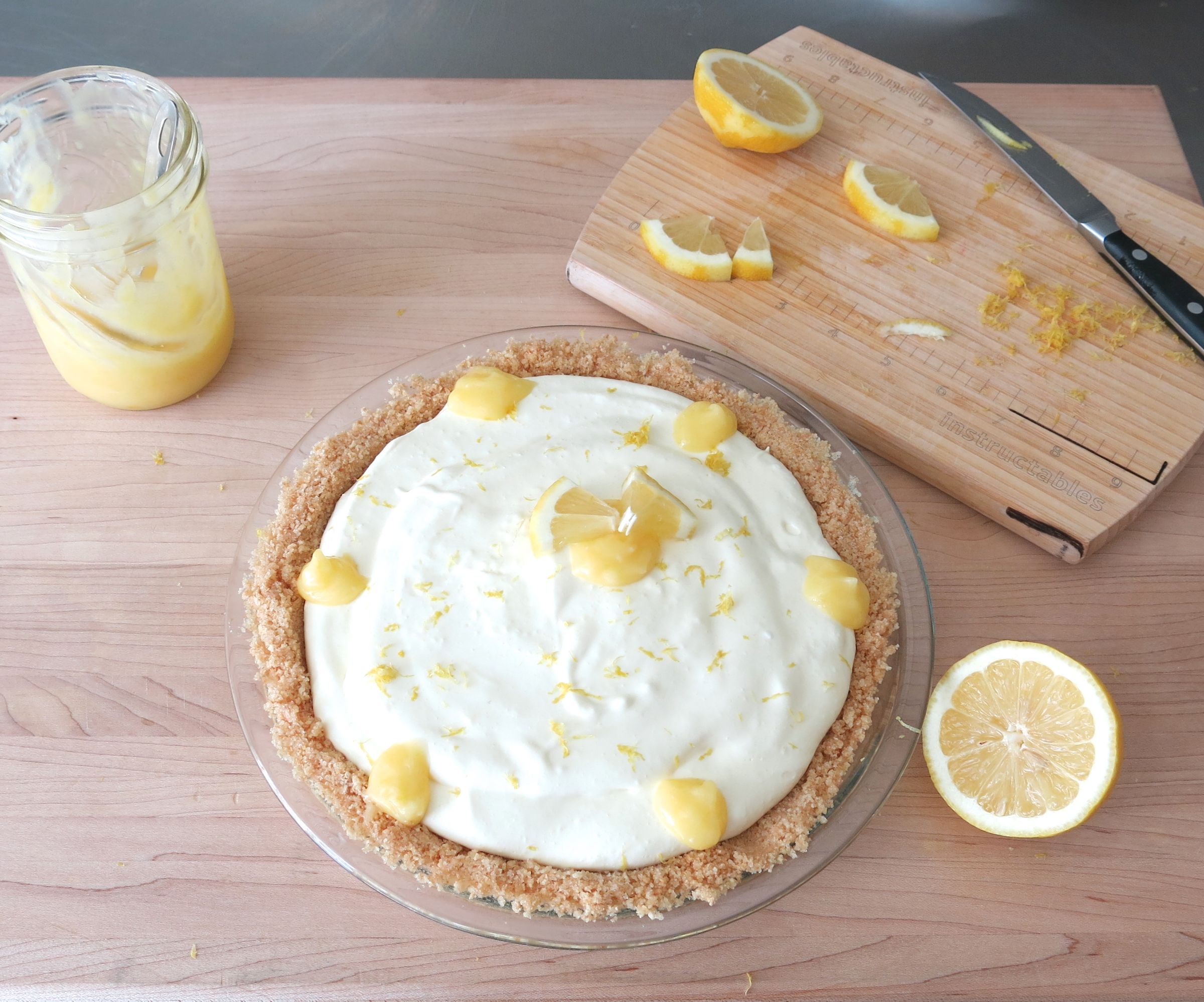 Lemon Curd Jello Pie : 7 Steps (with Pictures) - Instructables