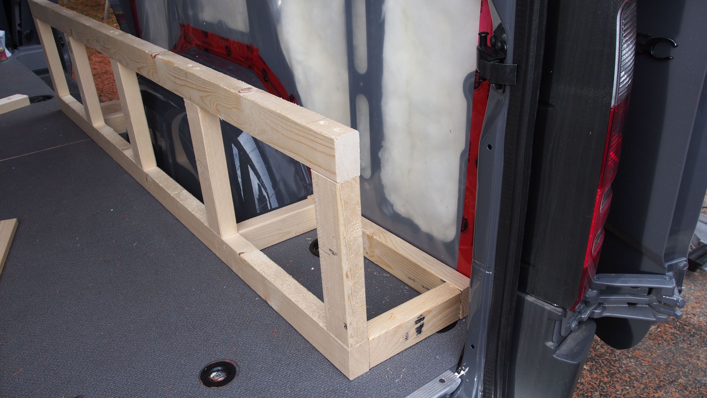 Storage Platform for the Back of Your Camper Van : 9 Steps (with ...