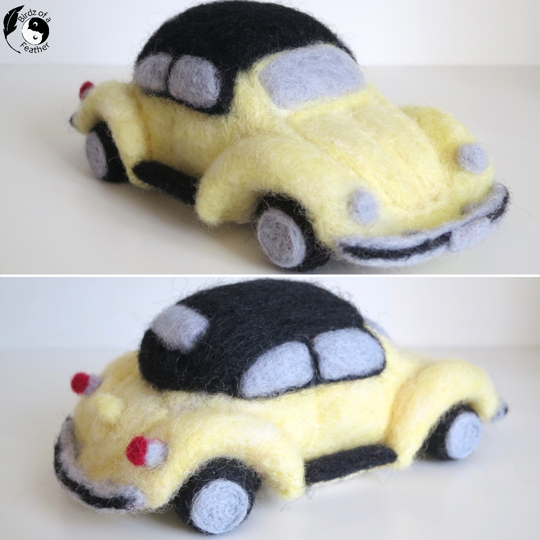 How to Sculpt a VW Beetle From Wool : 20 Steps (with Pictures ...
