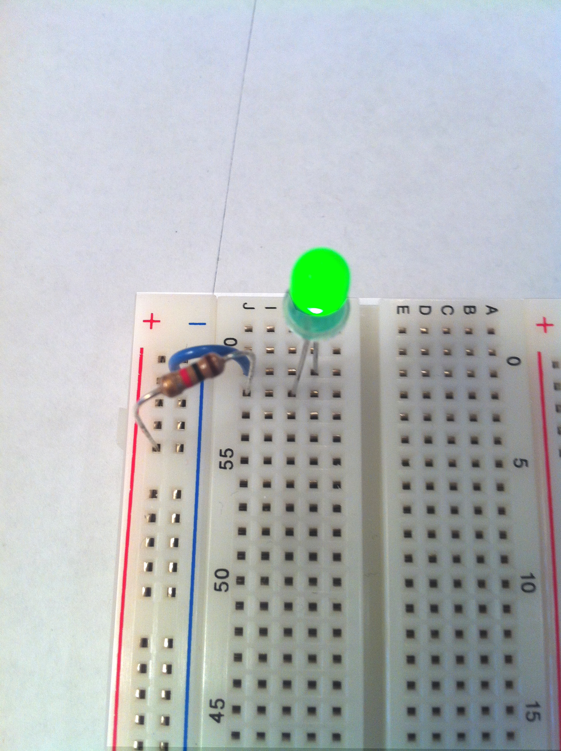 Breadboard and LED : 7 Steps - Instructables