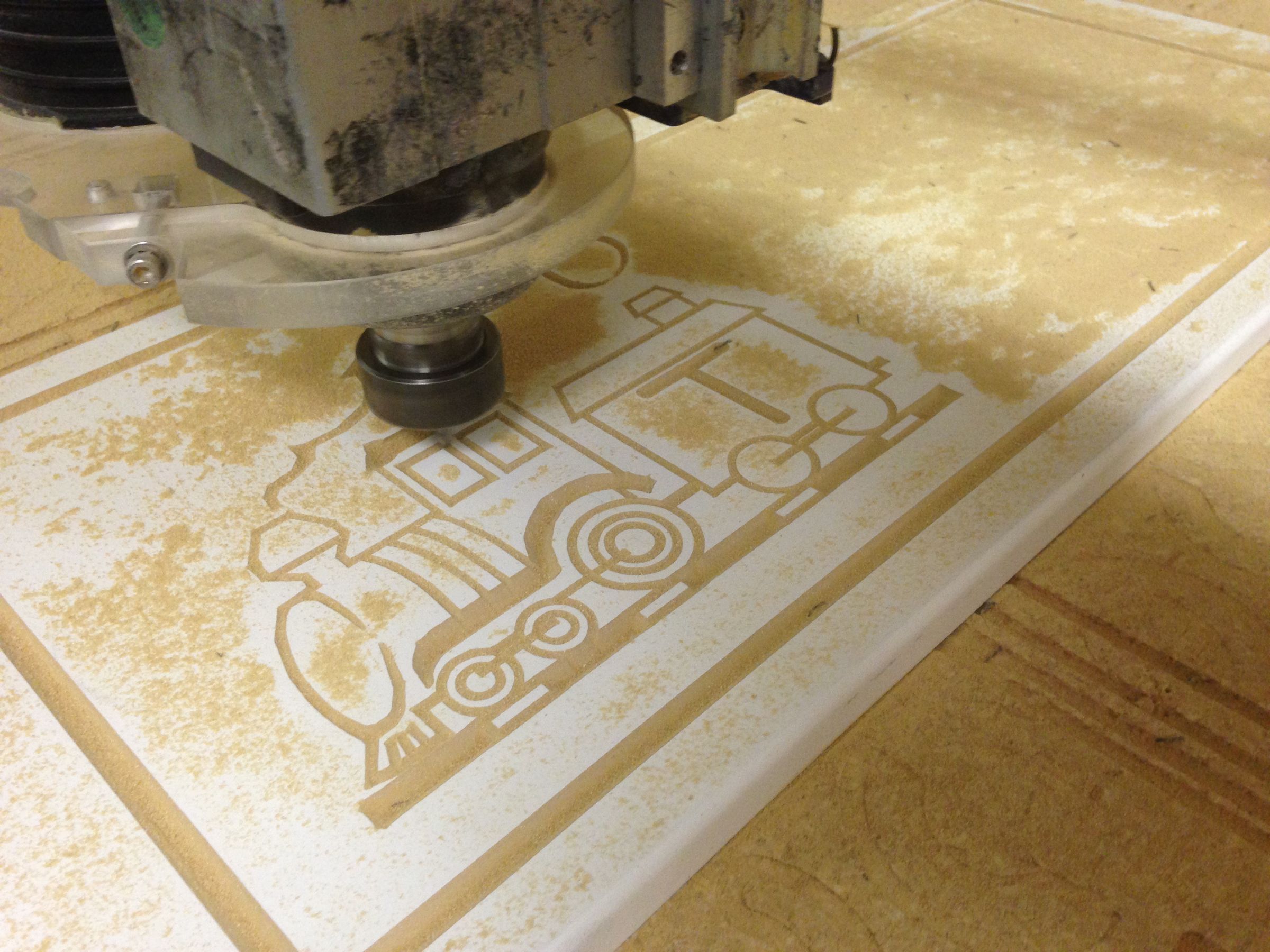 Custom Wooden Signs Made With Shopbot CNC Router : 7 Steps (with ...
