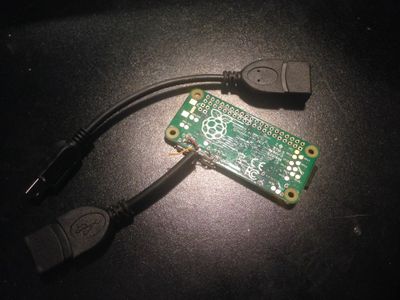 Raspberry Pi Zero - OTG Hack - Add a Fullsize Connector : 4 Steps ...