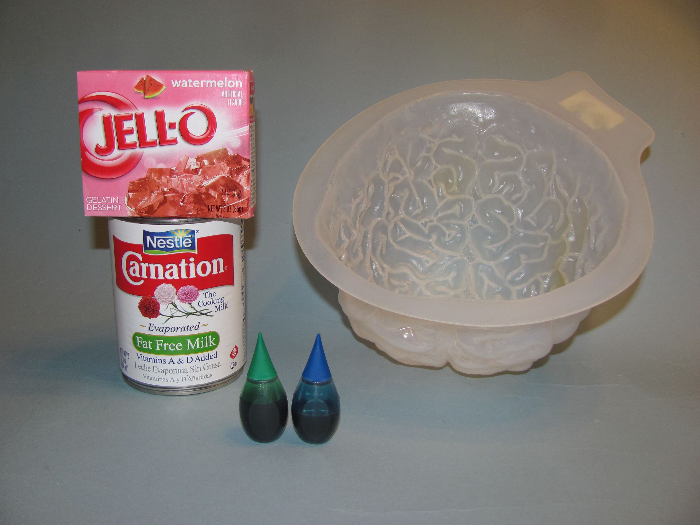 'Brain Food' (Jello Brain) : 8 Steps (with Pictures) - Instructables