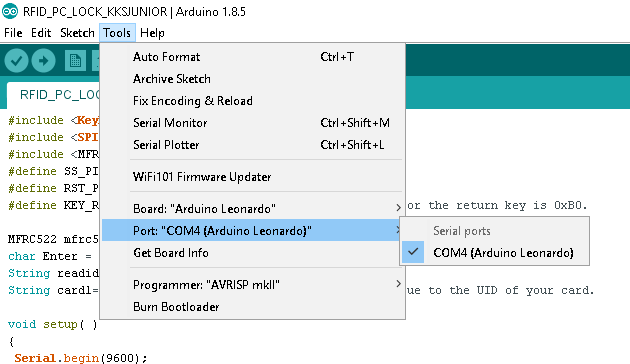 Windows PC Lock/Unlock Using RFID. : 7 Steps (with Pictures ...