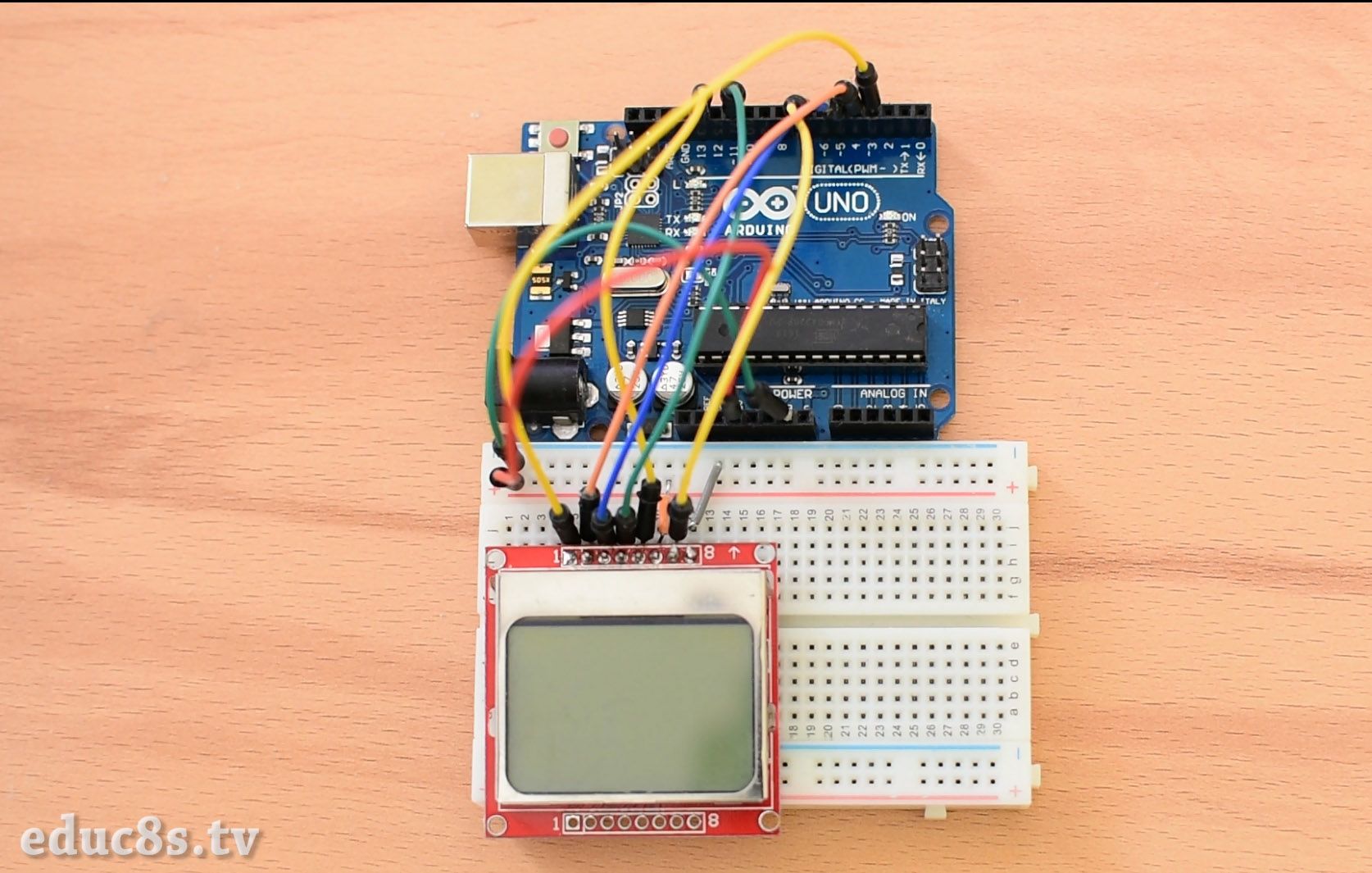 Arduino Menu on a Nokia 5110 Lcd Using a Rotary Encoder : 6 Steps (with ...