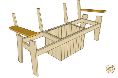The Most Amazing Cooler Bench Ever : 11 Steps (with Pictures ...
