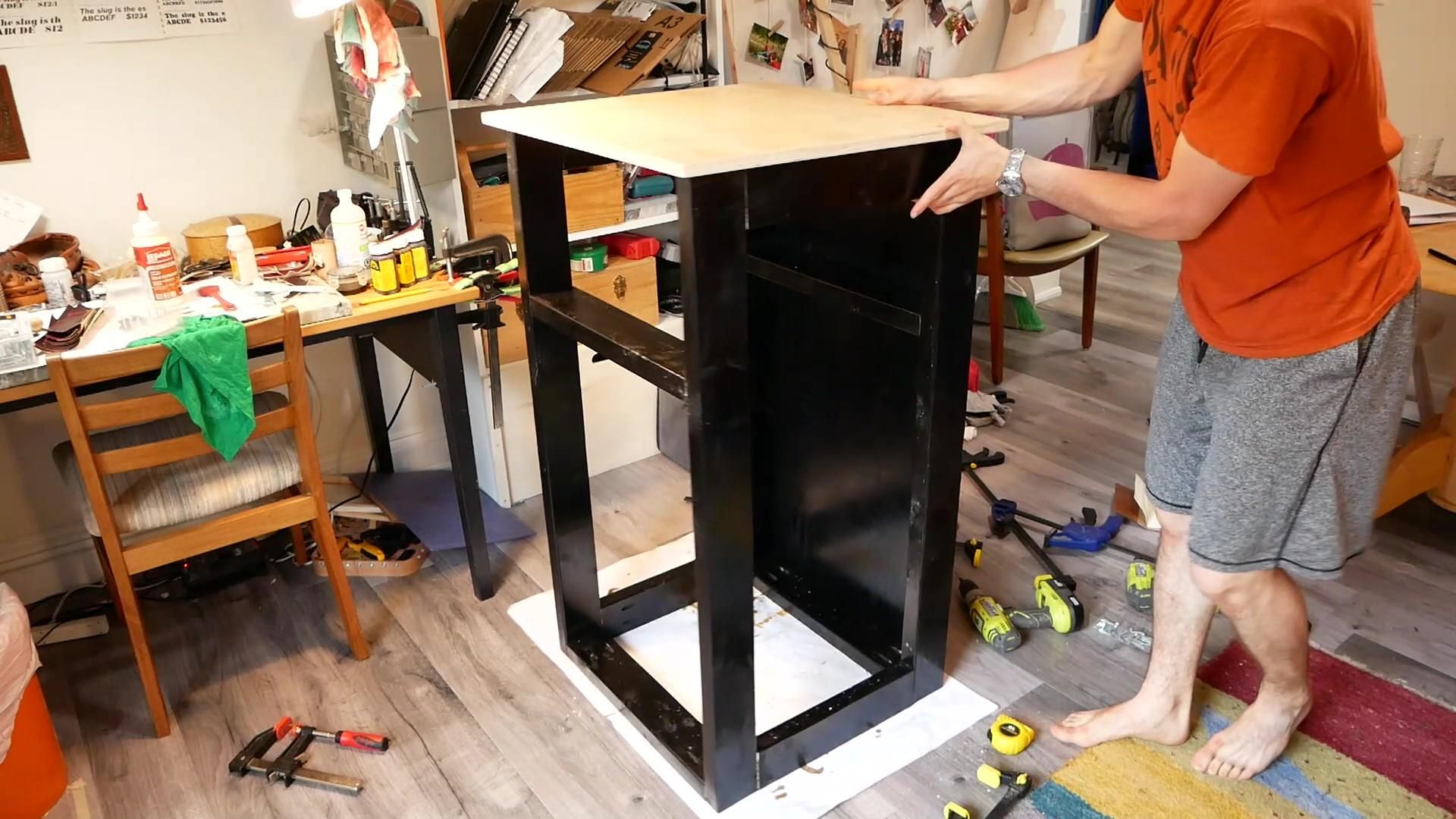 3D Printer Enclosure and Standing Desk : 18 Steps (with Pictures ...