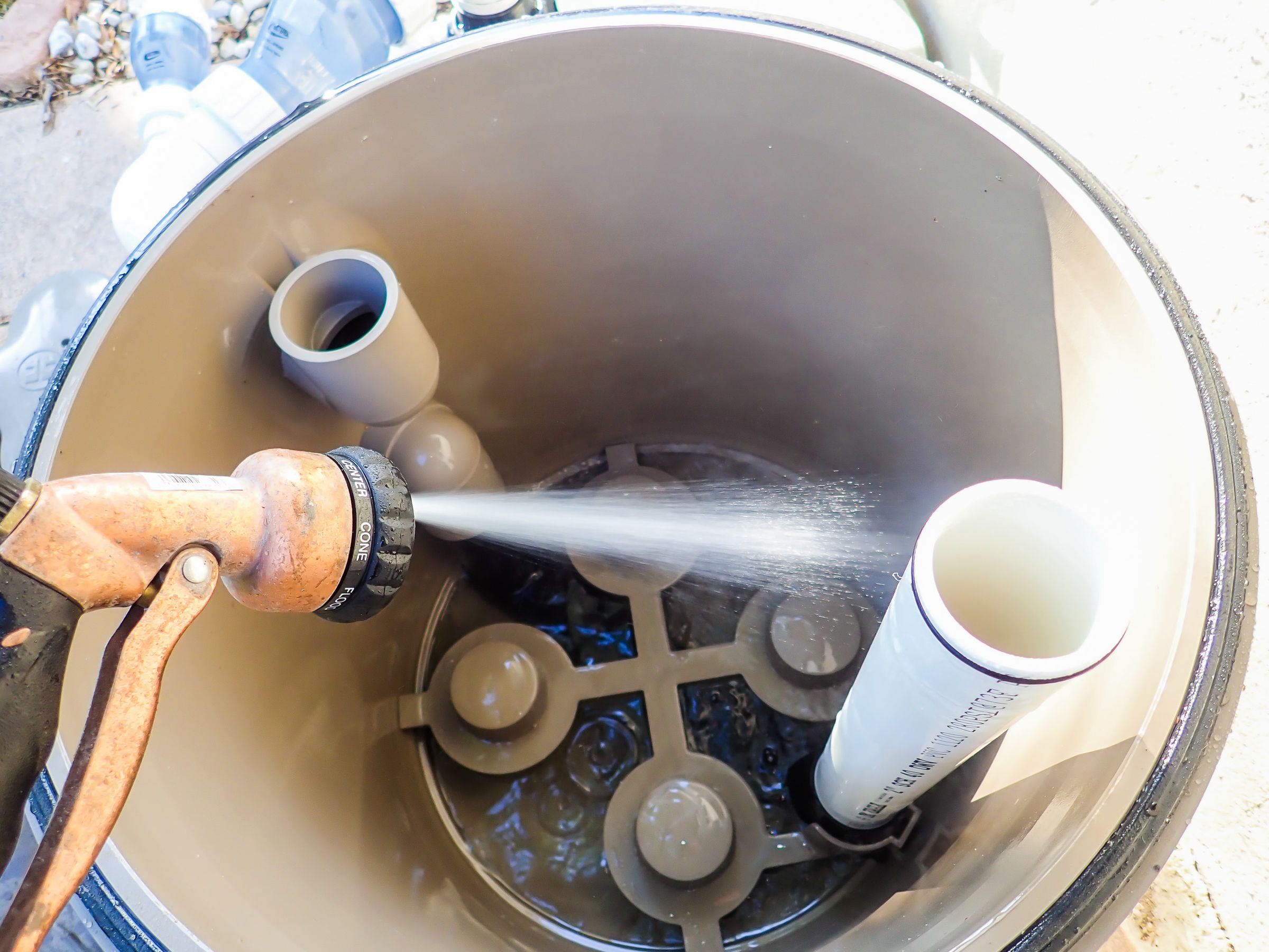 How to Clean a Pool Cartridge Filter System : 15 Steps (with Pictures ...