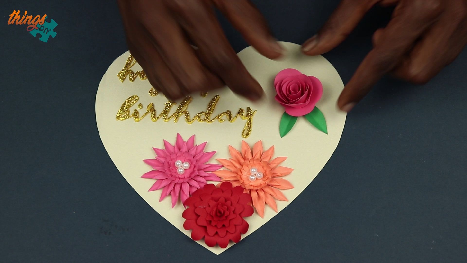 DIY Heart Shaped Birthday Card : 8 Steps - Instructables