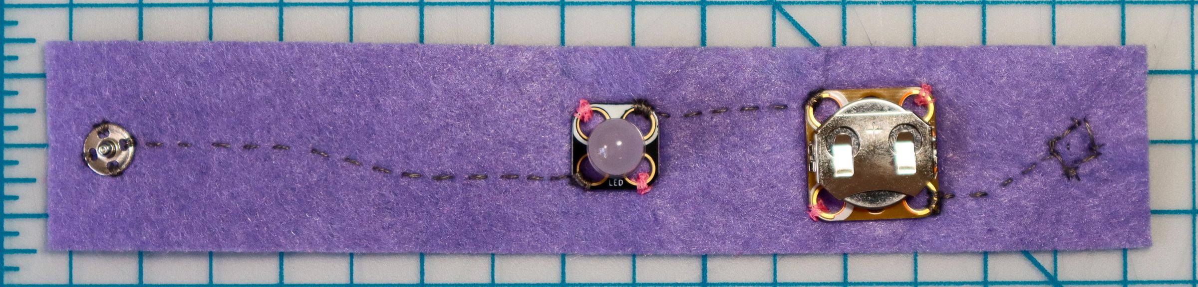 Simple Wearable Projects: Light-Up Bracelets, 4 Ways : 13 Steps (with ...