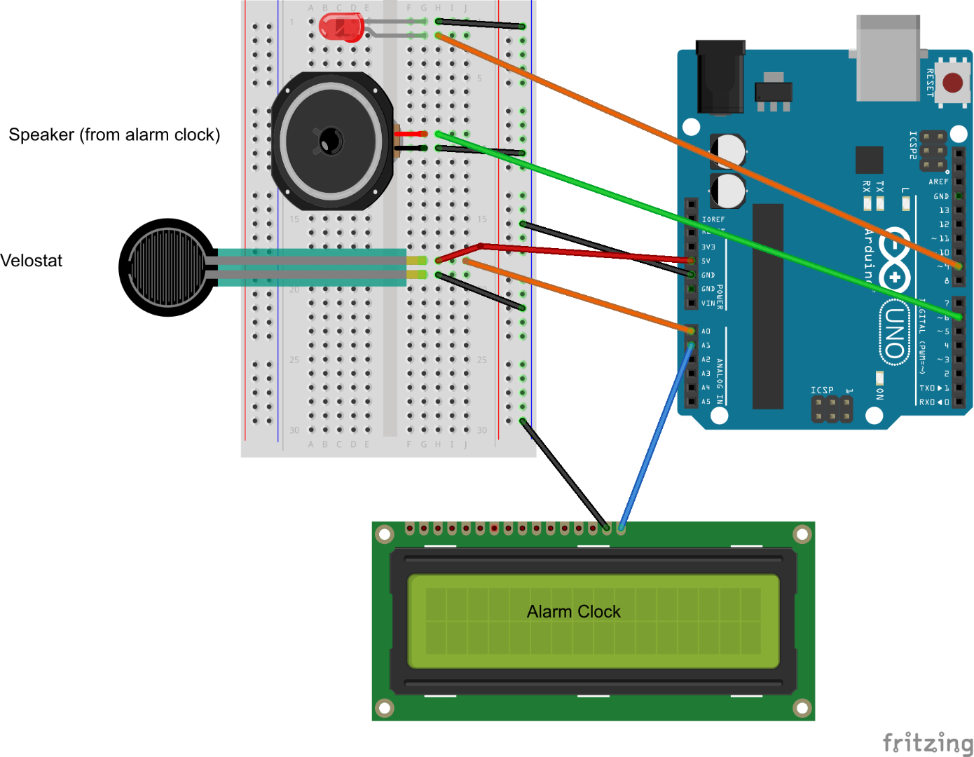 Smart Alarm: With Arduino and Velostat Sensors : 7 Steps (with Pictures ...