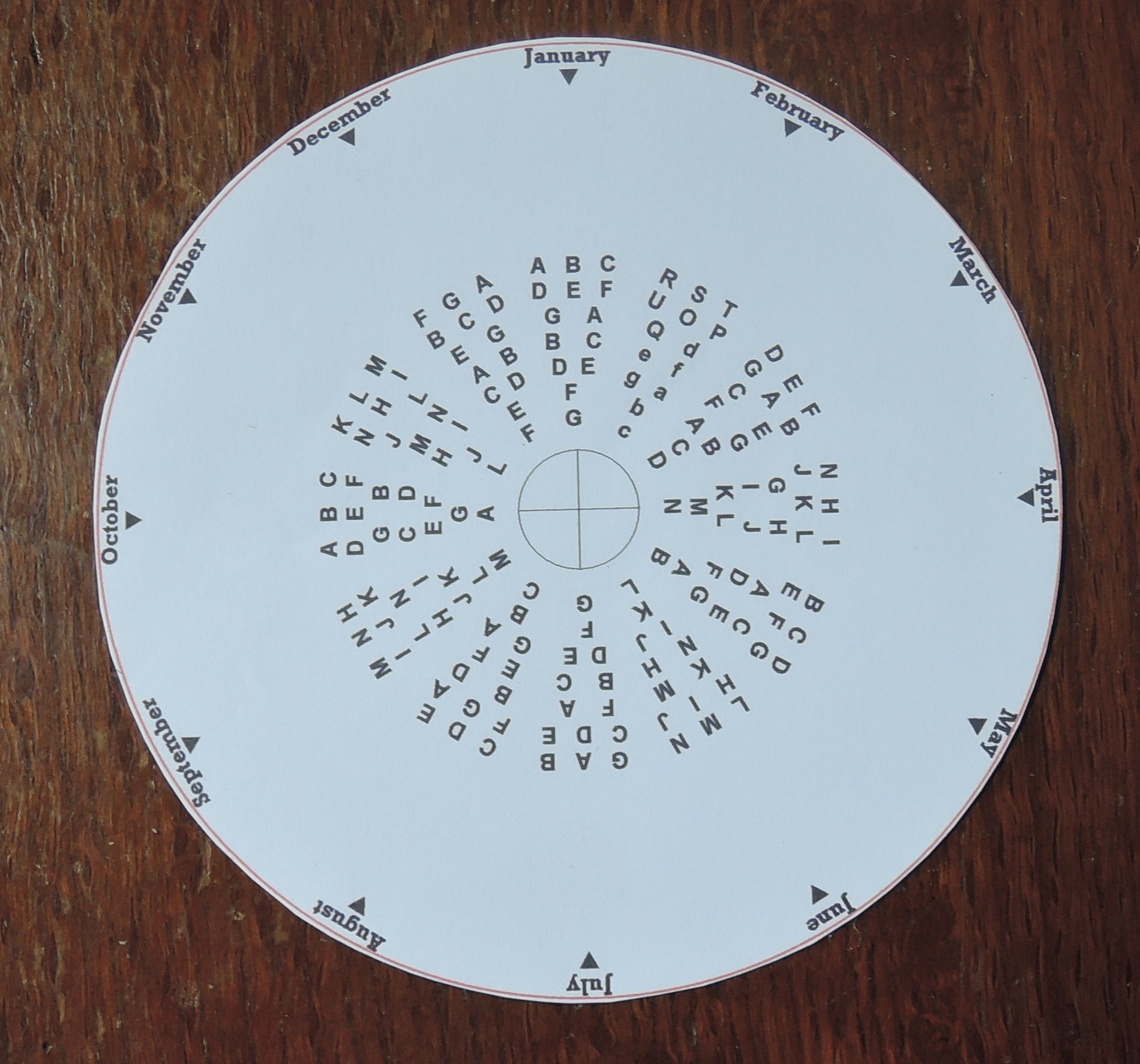 Perpetual Calendar (200 Years) : 5 Steps (with Pictures) - Instructables