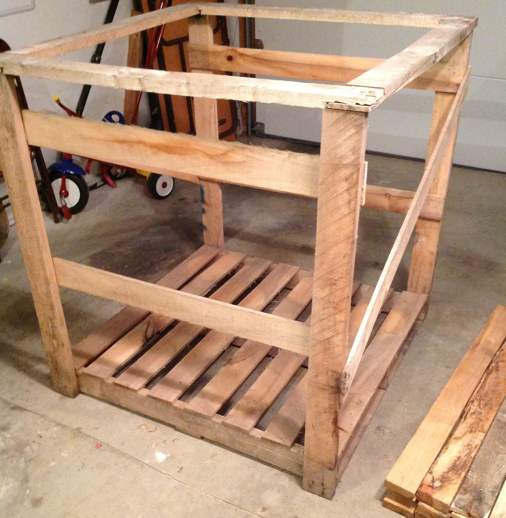 Raised Planter Bed From Pallets : 8 Steps (with Pictures) - Instructables