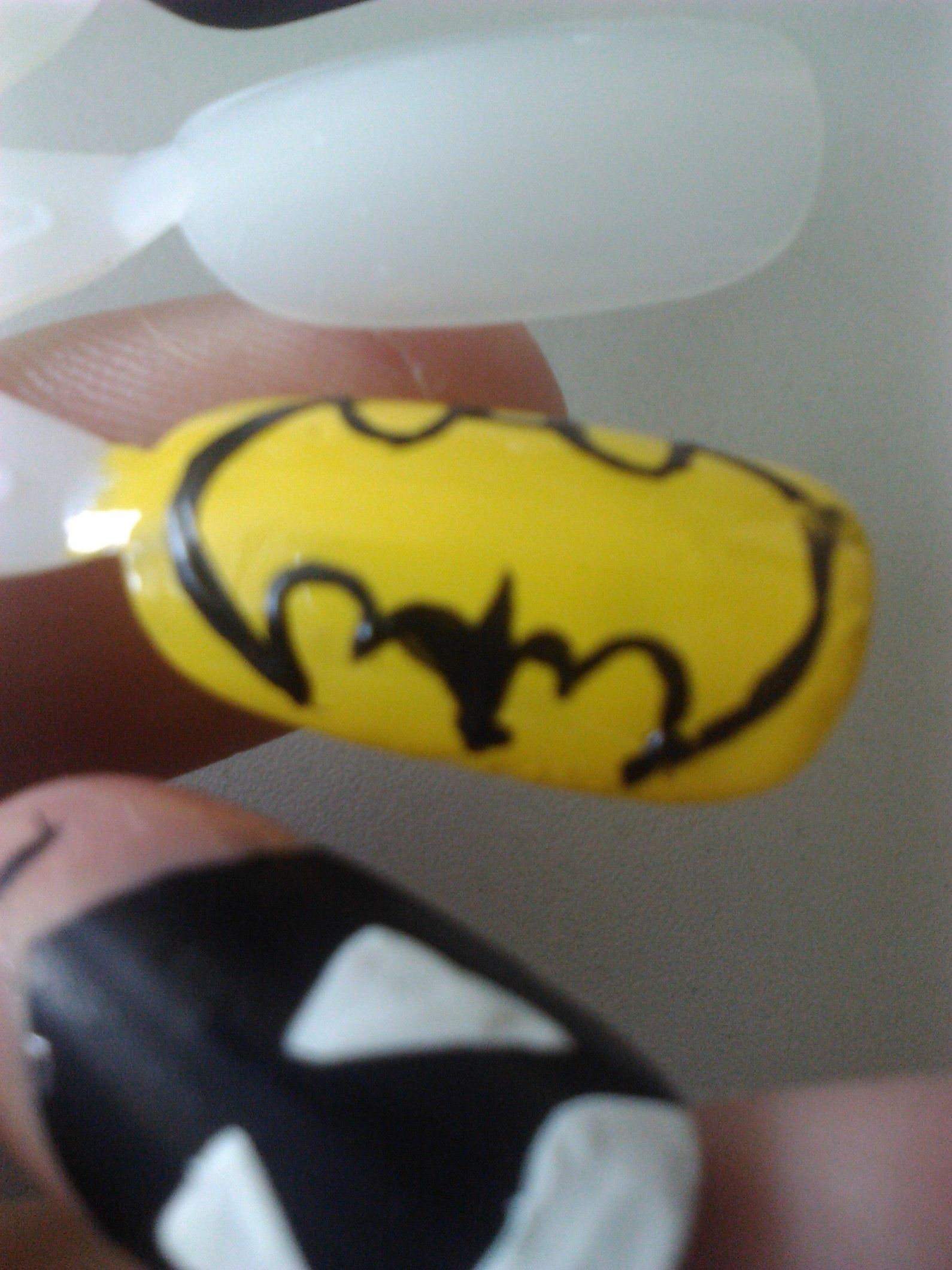 How to Create Batman Nail Art : 7 Steps - Instructables