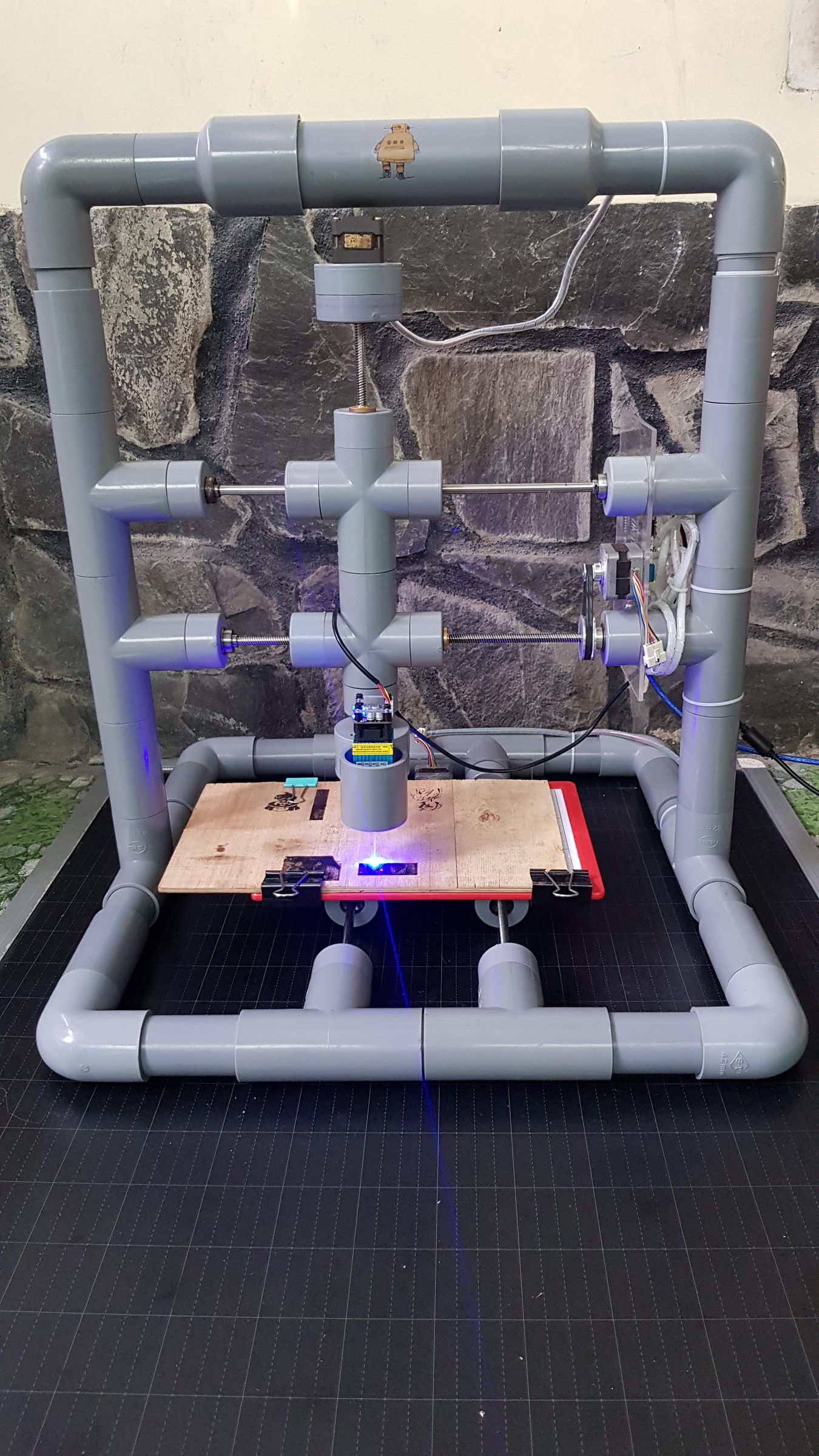 P-CNC Laser Engraver and Pen Plotter : 17 Steps (with Pictures ...